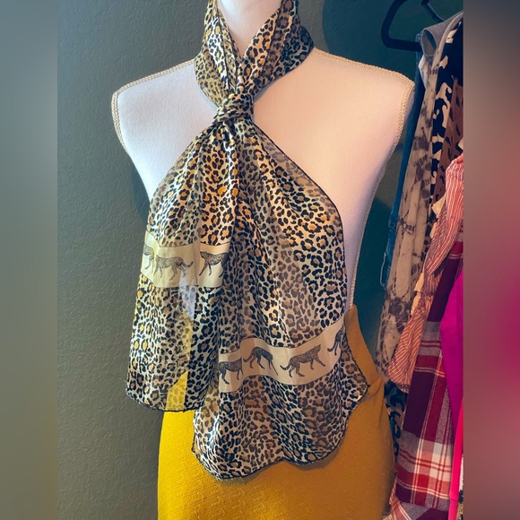 Accessories | Cheetah Print Scarf | Poshmark